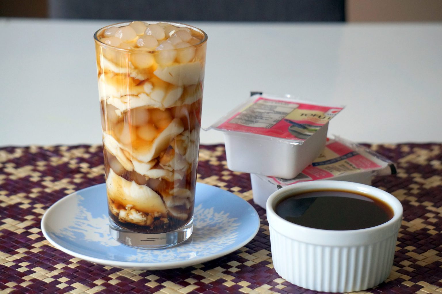 DIY Taho (Soft Tofu with Tapioca and Sugar Syrup) - PinoyBites