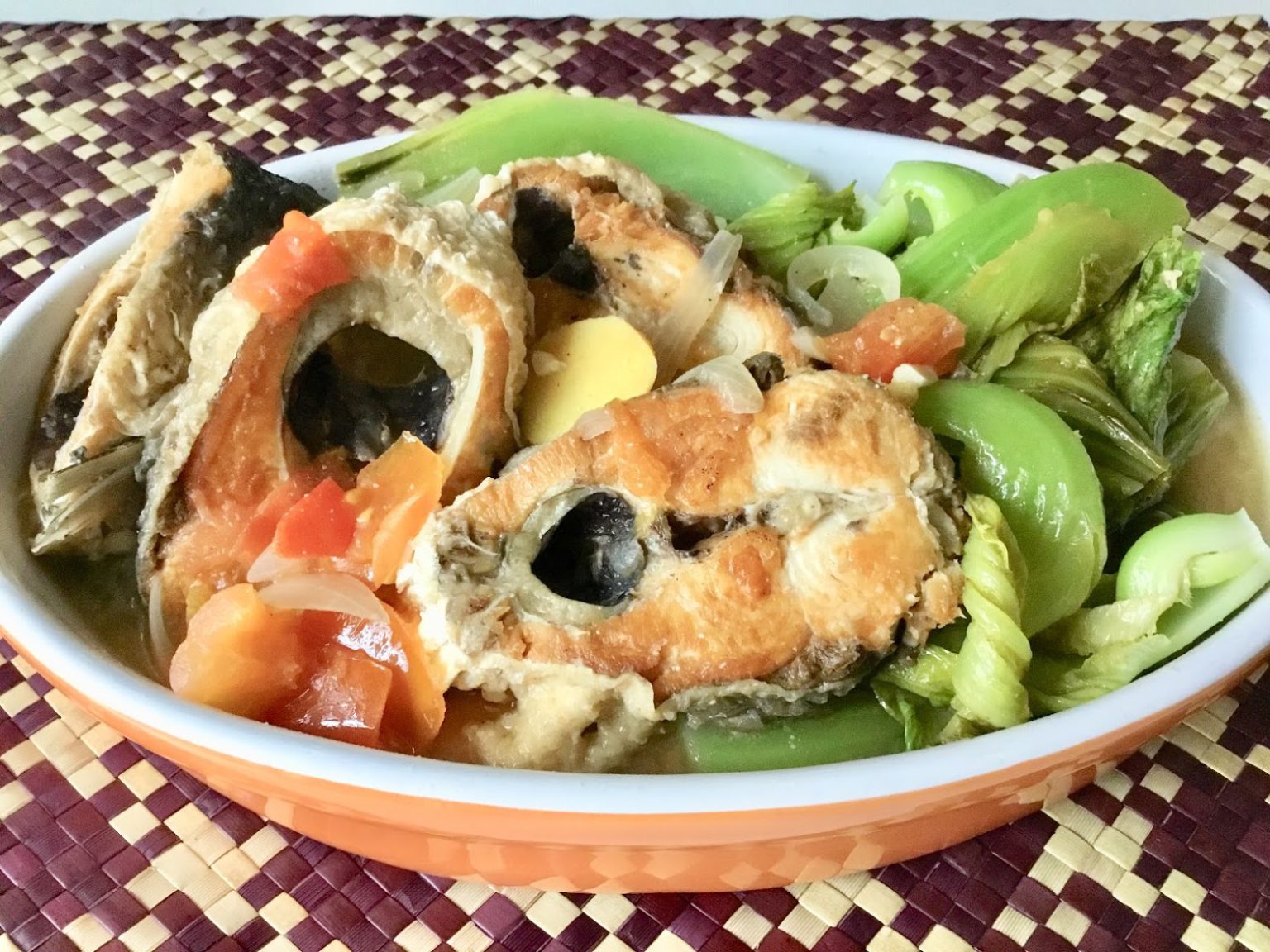 Sinigang na Bangus sa Miso (Milkfish in Tamarind-Miso Broth) - PinoyBites