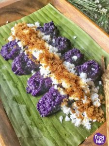 Easy Puto Bumbong (no bamboo steamer needed) - PinoyBites