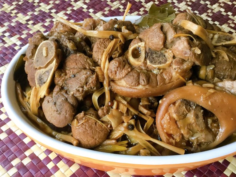 Paksiw na Pata (Braised Pork Hock) - PinoyBites