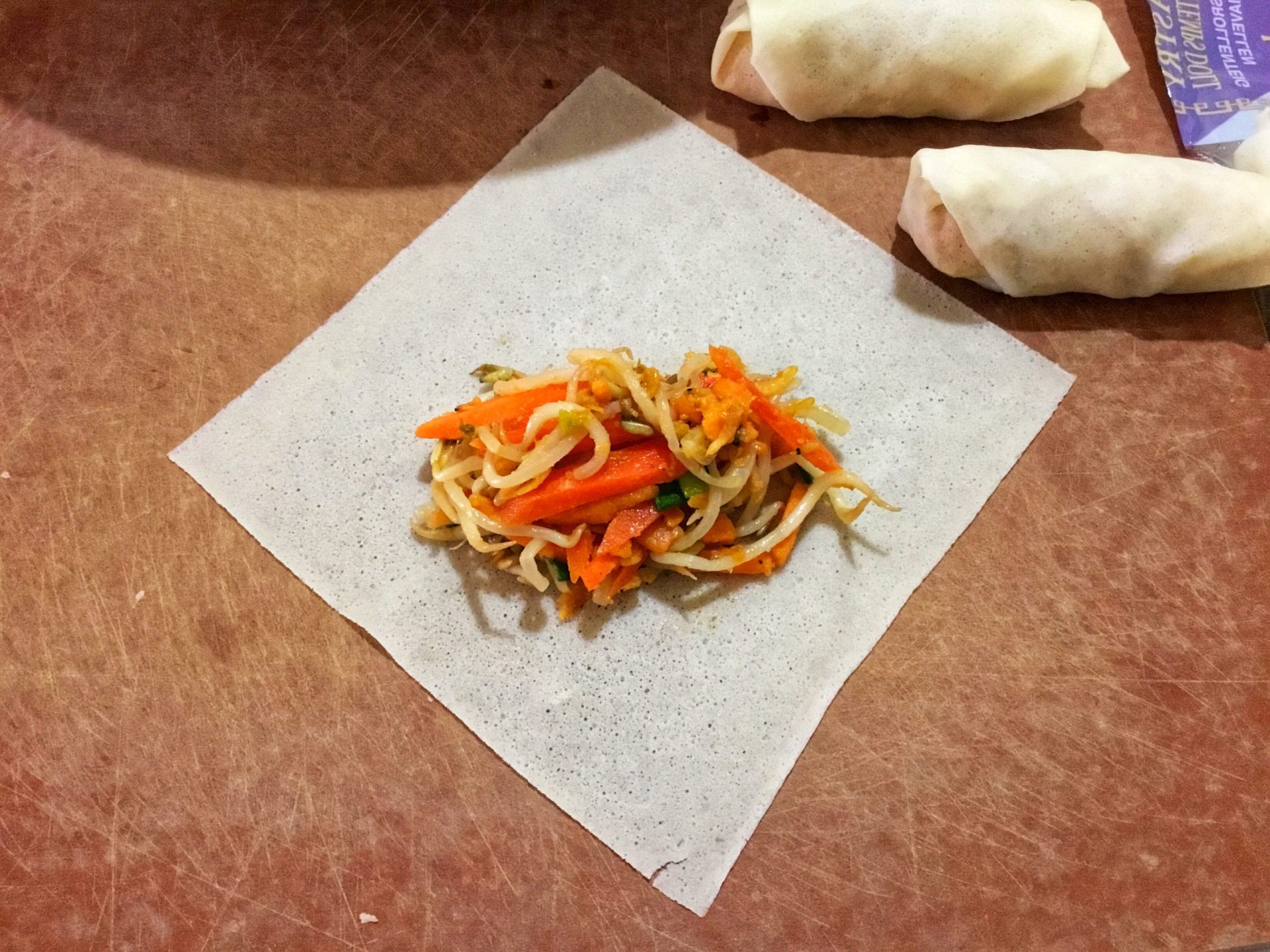 Lumpiang Gulay with Dried Alamang - PinoyBites