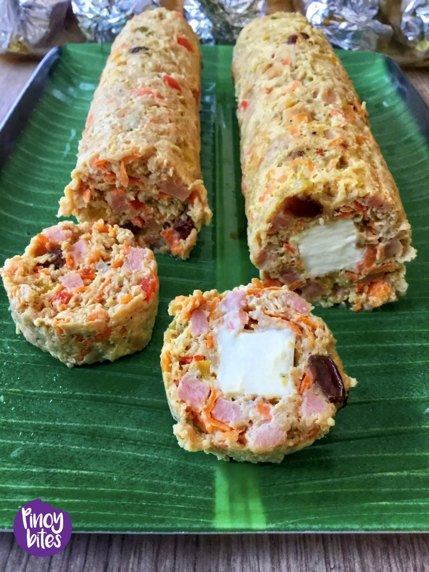 Oven-Baked (Cheesy) Embutido - PinoyBites