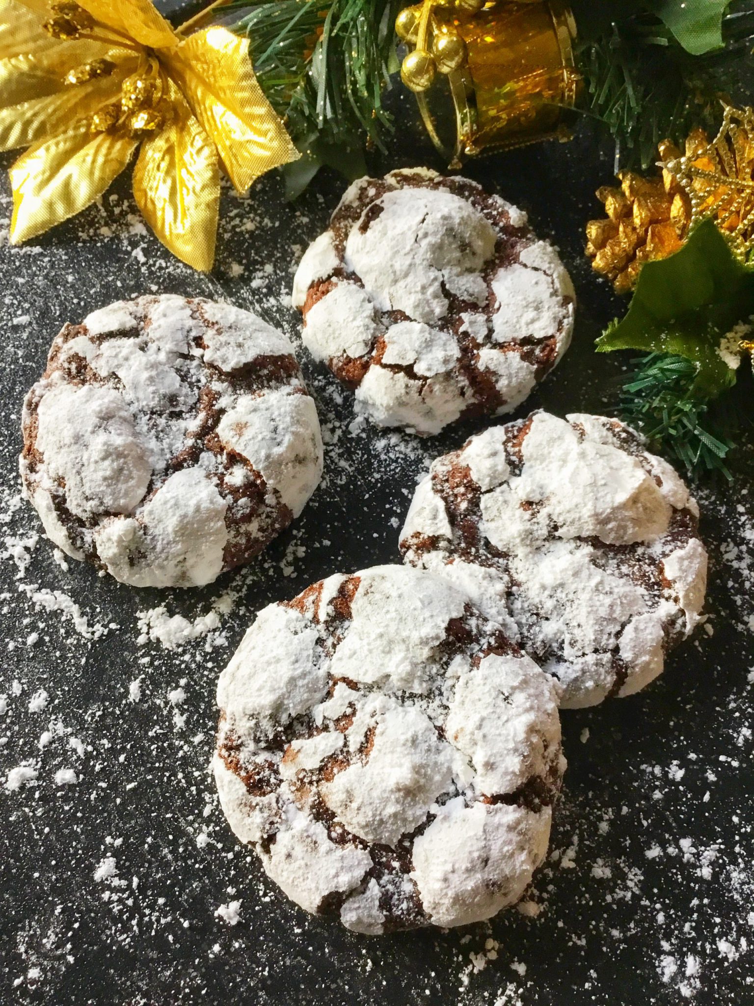 Fudgy and Chewy Chocolate Crinkles - PinoyBites