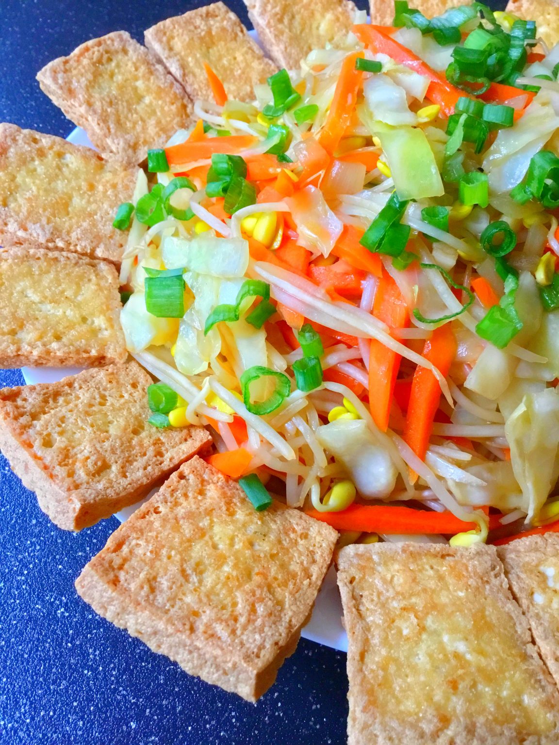 PinoyBites | Sauteed Bean Sprouts with Fried Tofu (Ginisang Toge ...