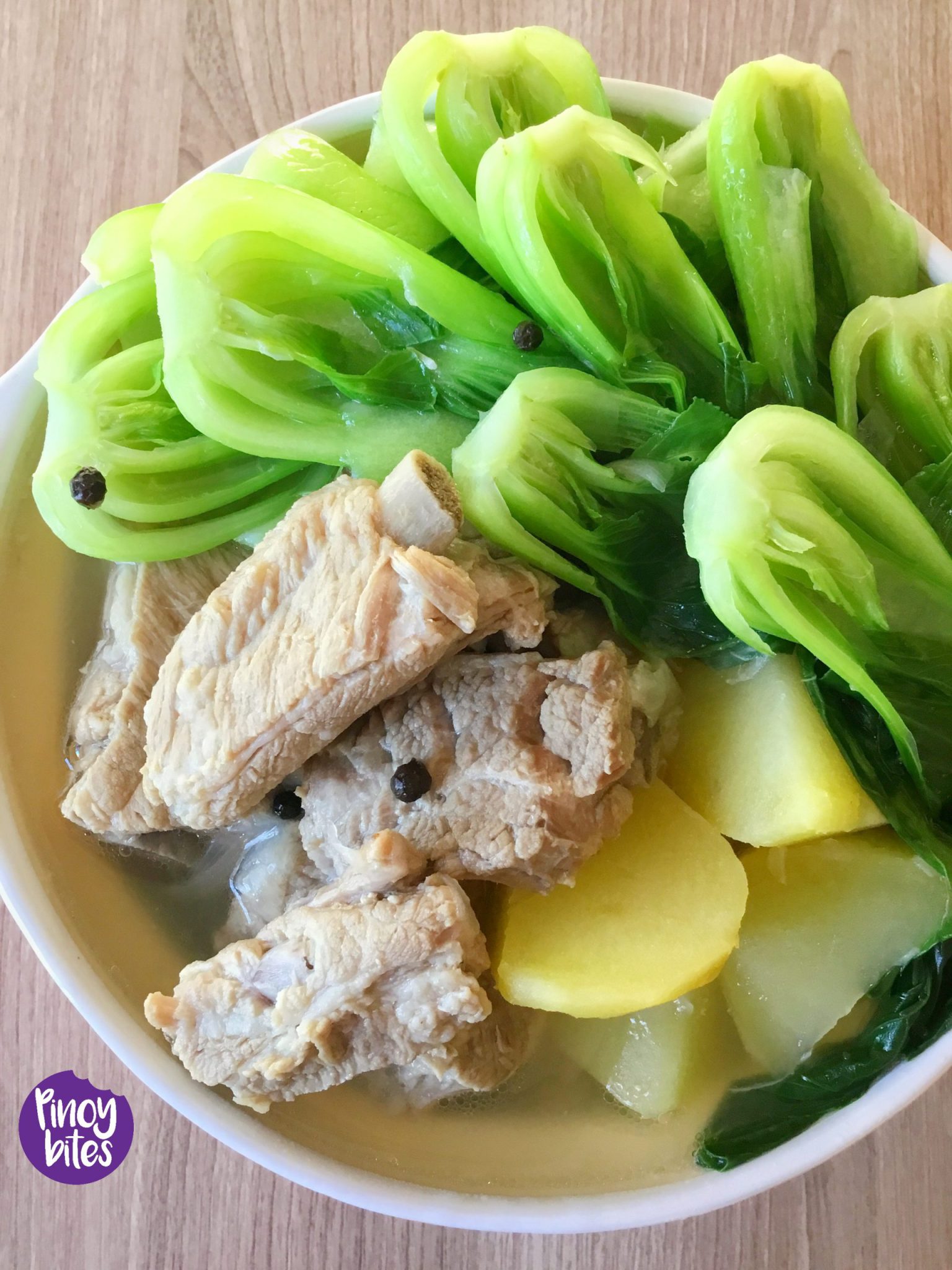 Nilagang Baboy (Pork Ribs Soup) - PinoyBites
