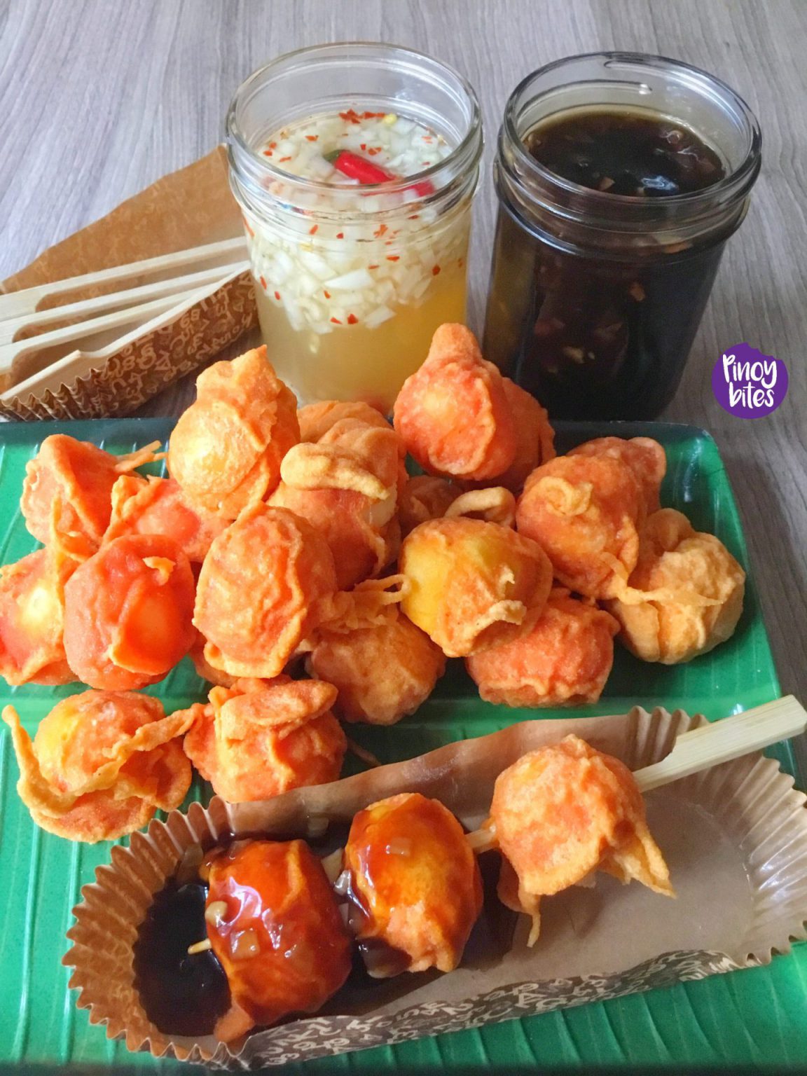 Kwek-Kwek (Orange-Battered Quail Egg) - PinoyBites