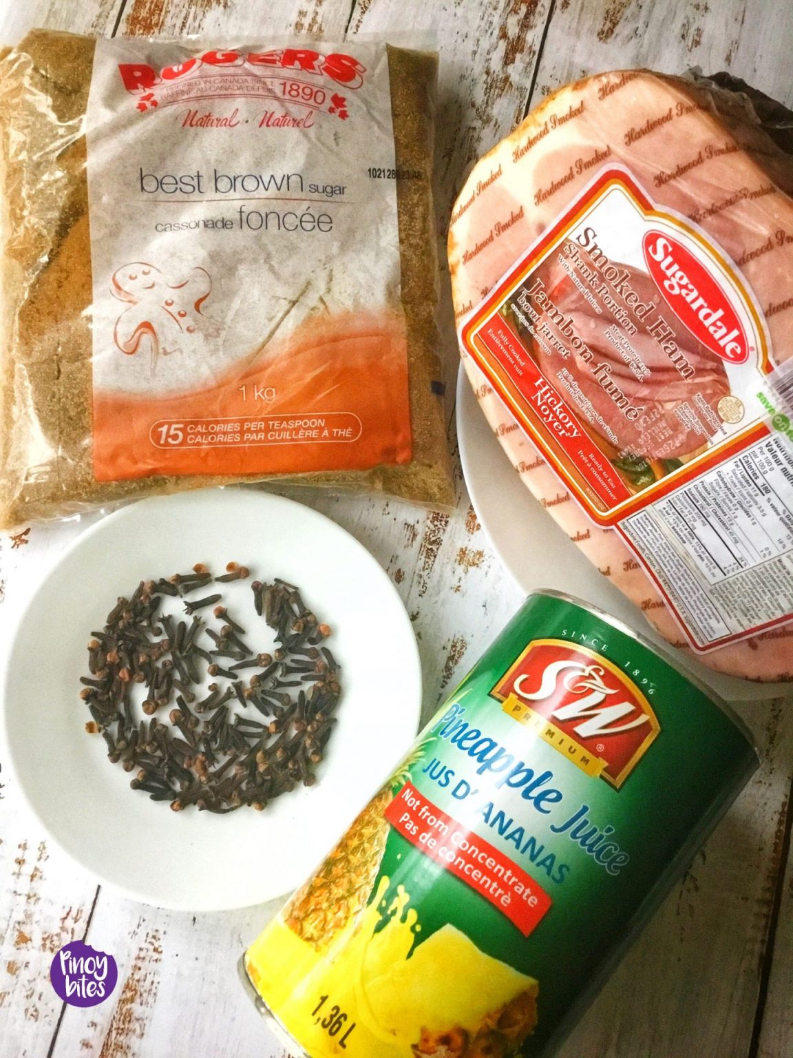 Filipino Ham with Pineapple-Brown Sugar Glaze - PinoyBites