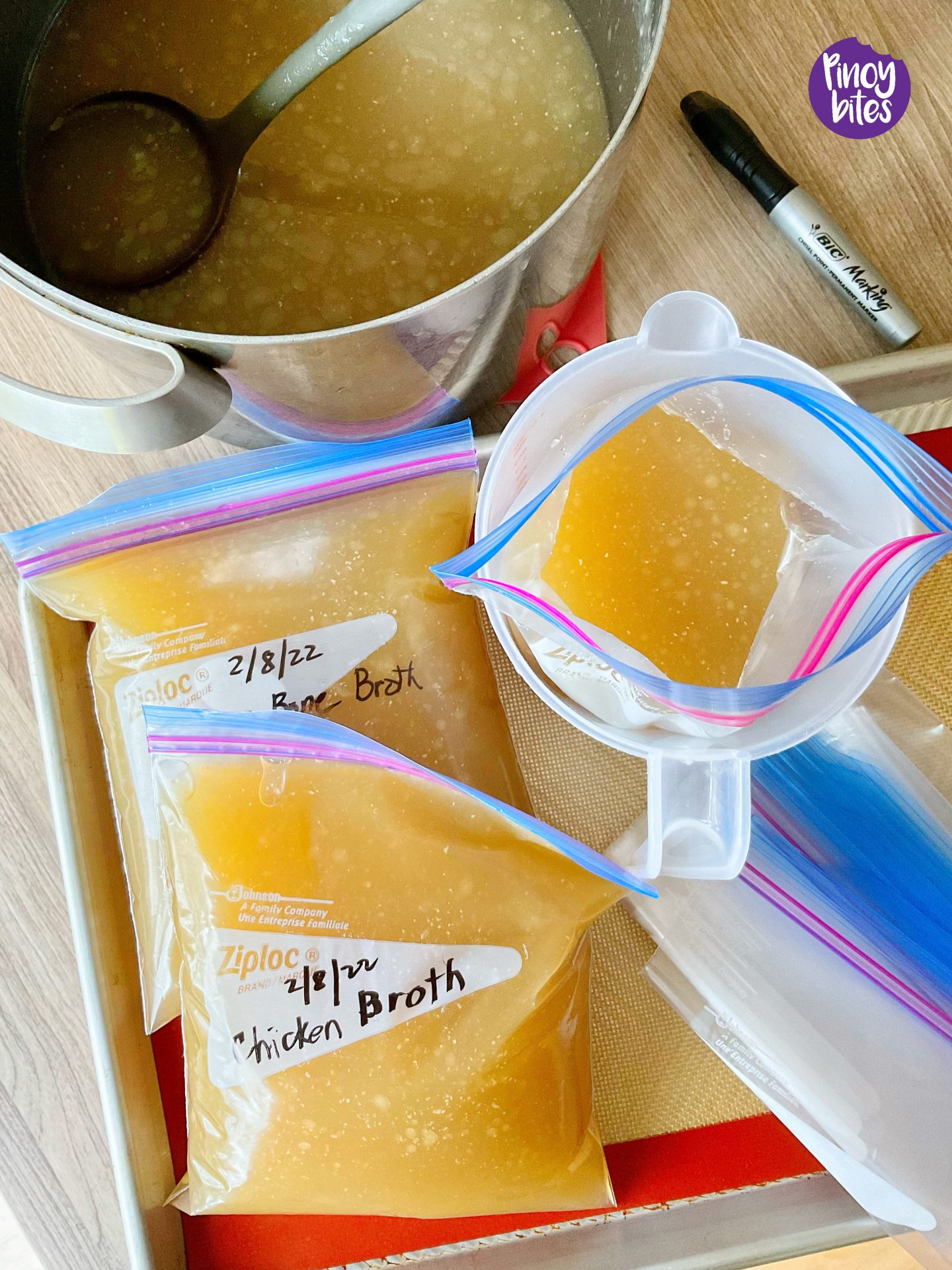 Homemade Chicken Bone Broth - PinoyBites