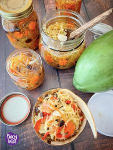 Atchara (Pickled Papaya) - PinoyBites