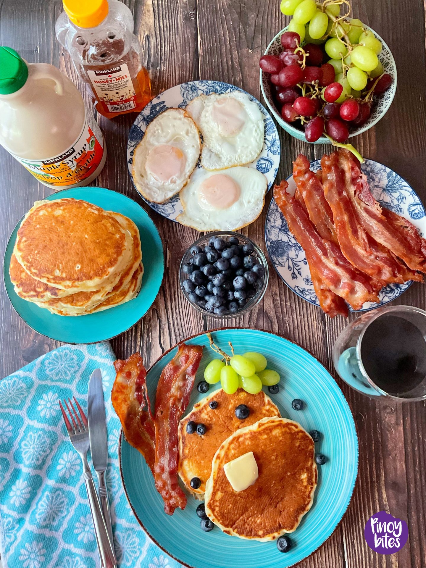 Homemade Pancakes (Delicious and Fluffy) - PinoyBites