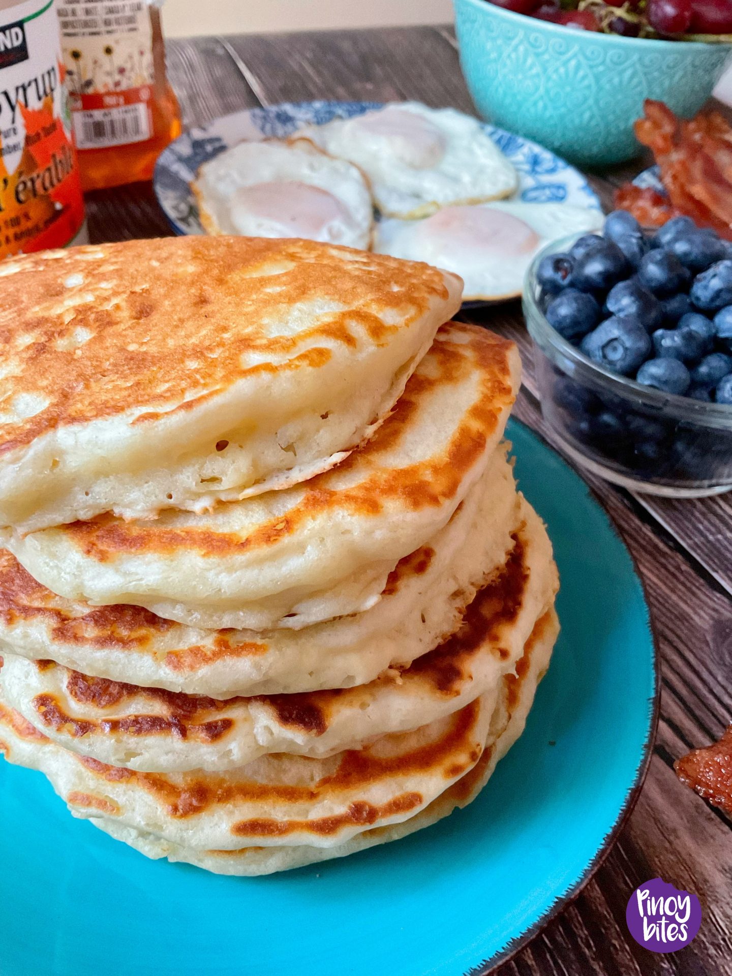 Homemade Pancakes (Delicious and Fluffy) - PinoyBites
