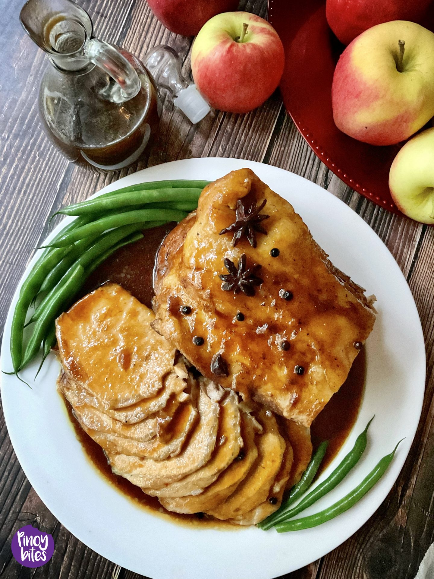 Pineapple-Braised Pork “Ham” - PinoyBites