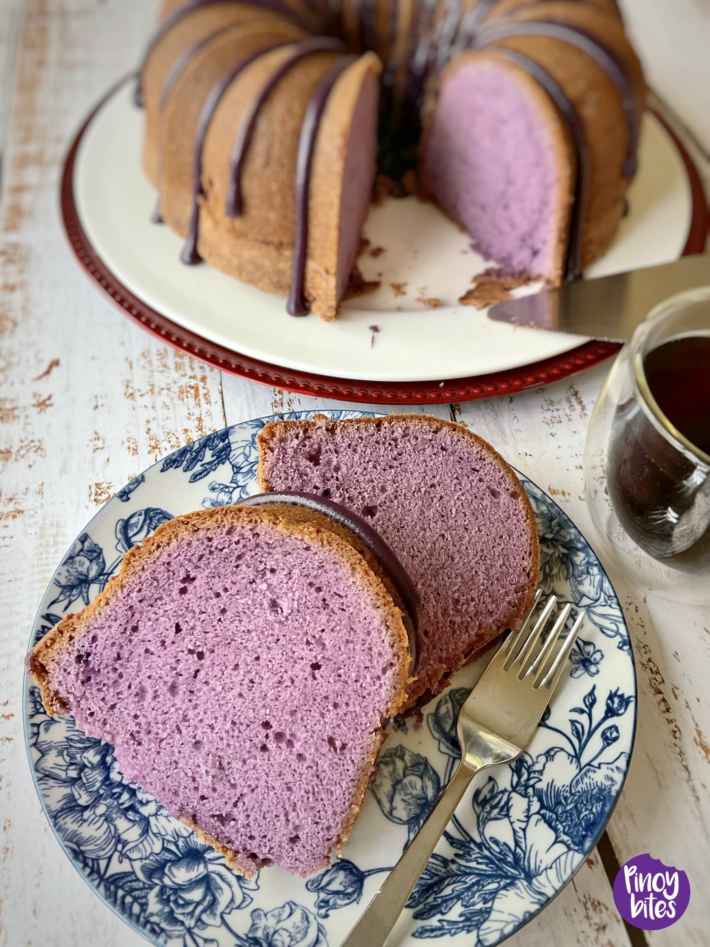 Ube Pound Cake (Purple Yam) - PinoyBites