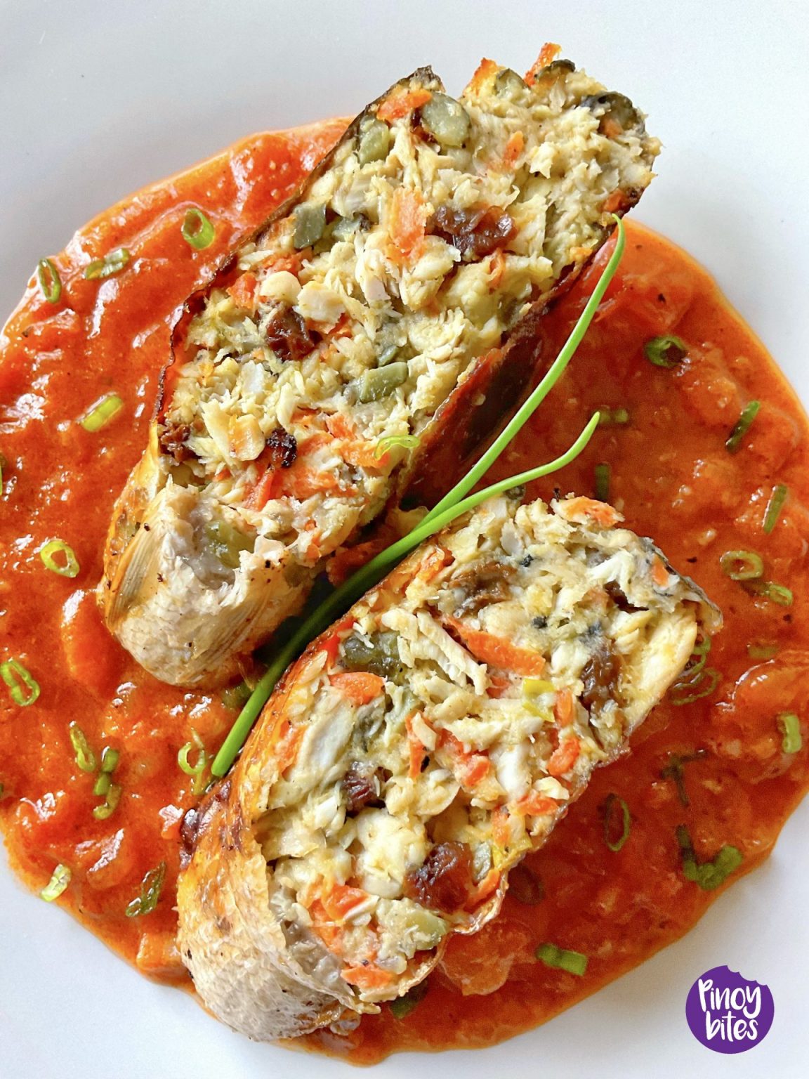 Easier Rellenong Bangus (Using Boneless Milkfish) - PinoyBites