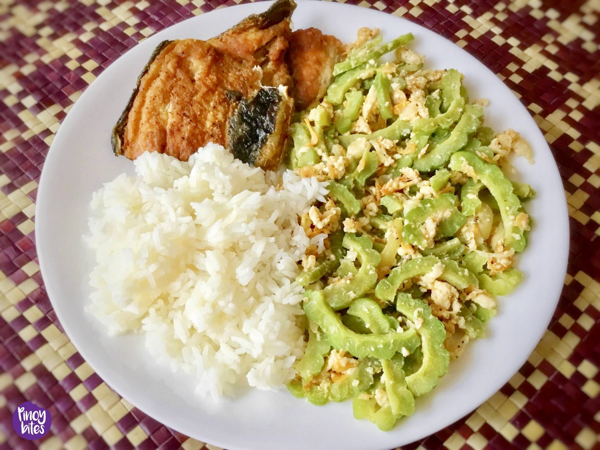 Ginisang Ampalaya (Sauteed Bittermelon with Egg) - PinoyBites