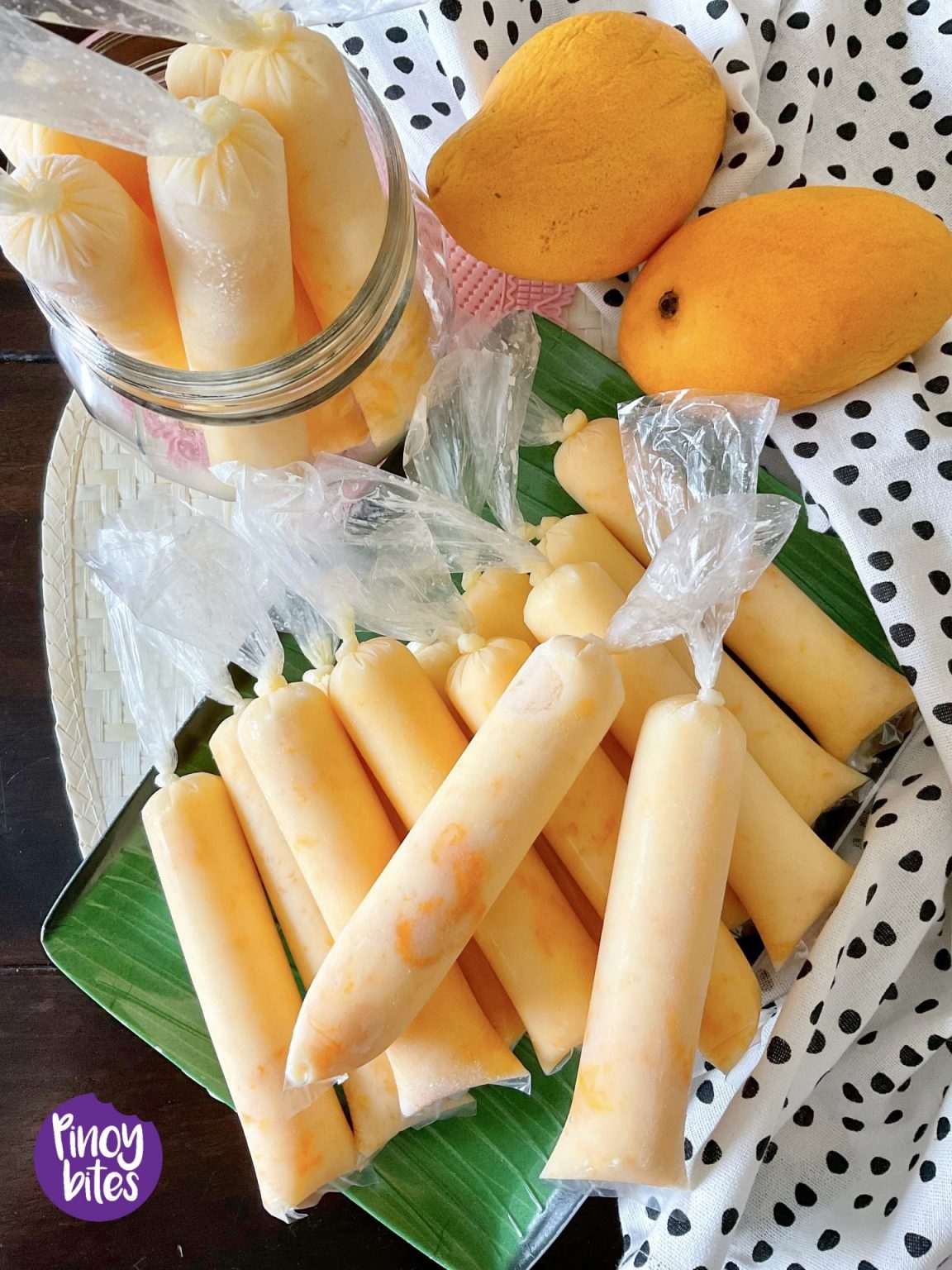 The BEST and EASIEST Mango Ice Candy (Super Smooth) - PinoyBites