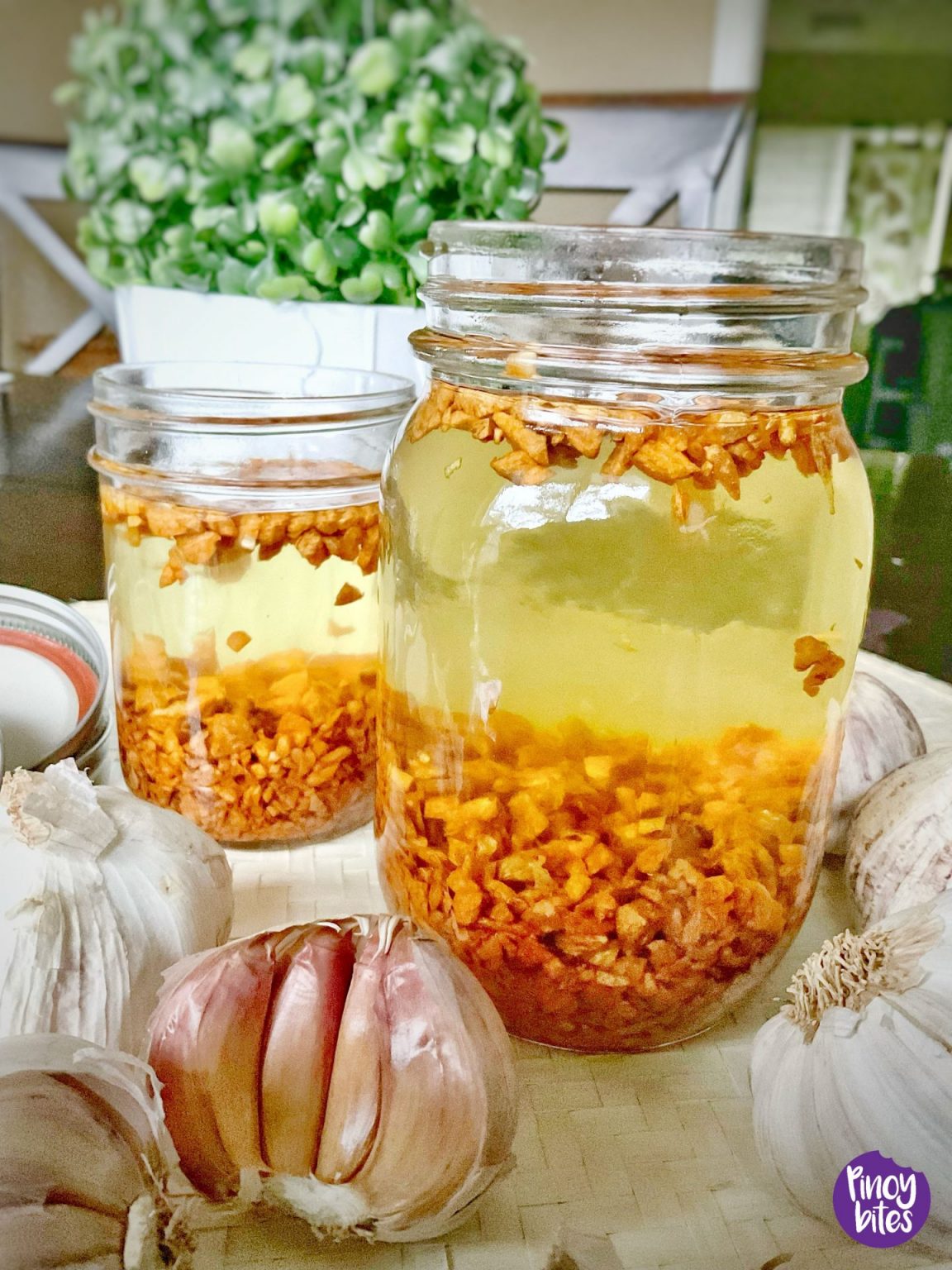 Homemade Garlic Oil - PinoyBites