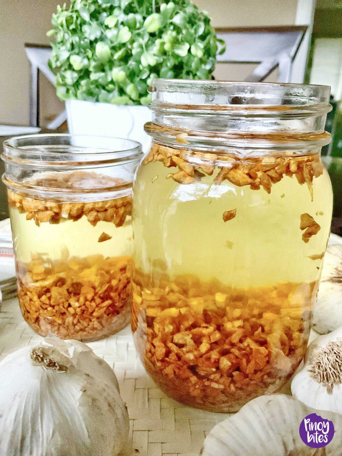 Homemade Garlic Oil - PinoyBites